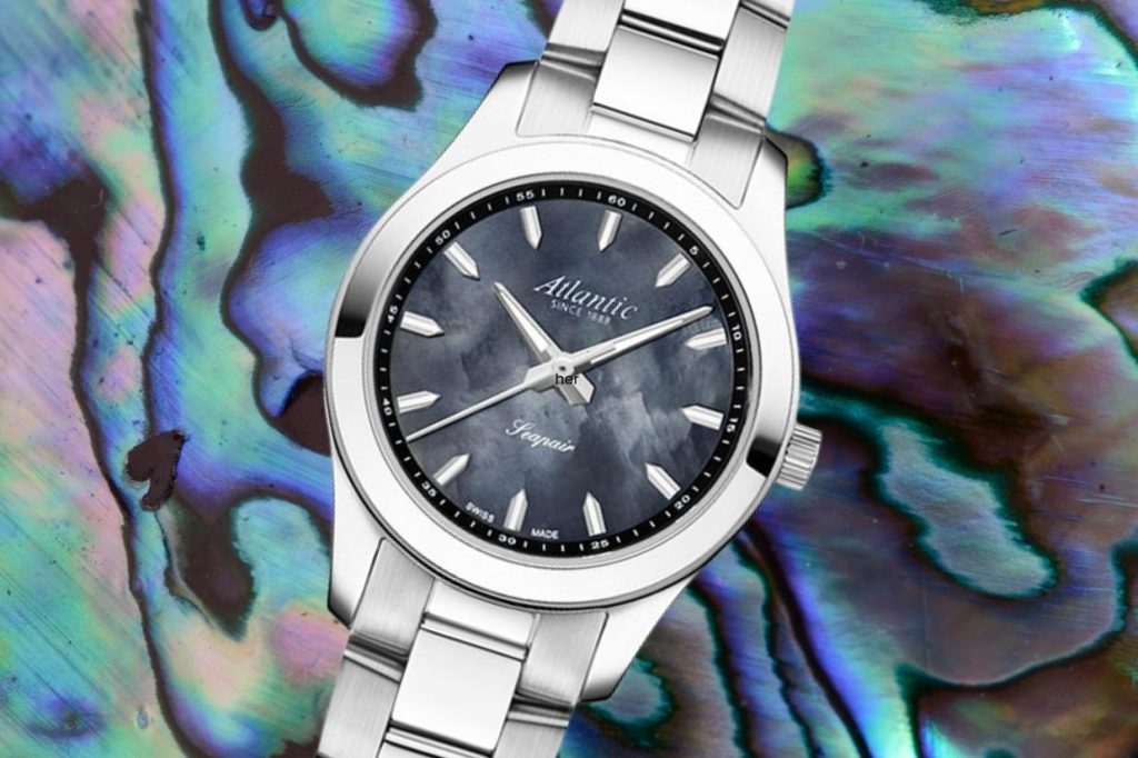 Seapair Lady Mother-Of-Pearl | Dark – Atlantic Watches