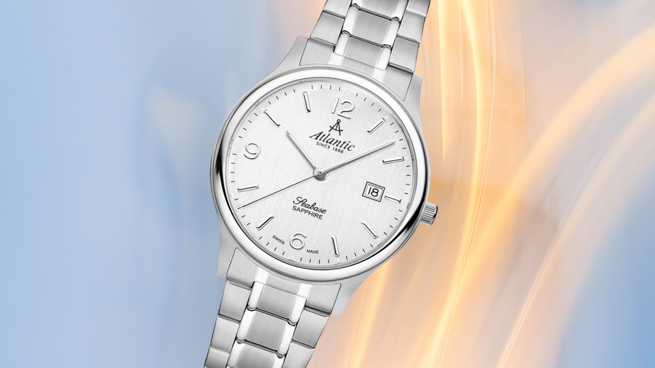 Seabase Gents ND | Silver - Atlantic Watches
