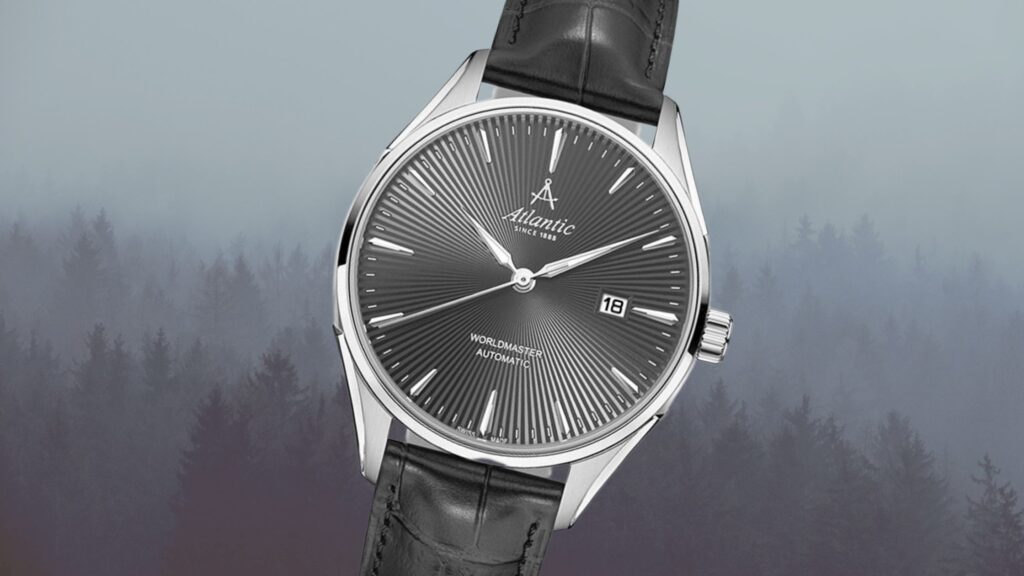 Worldmaster 1888 Automatic NE | Anthracite/Leather – Atlantic Watches